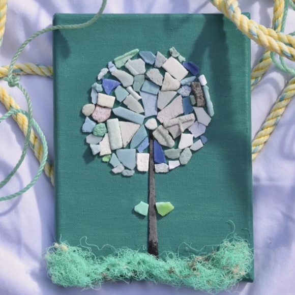 home | Wall Decor | Tree Hawaii Microplastic Art | Poshmark